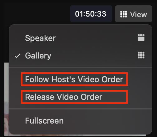 How to customize Zoom video layout