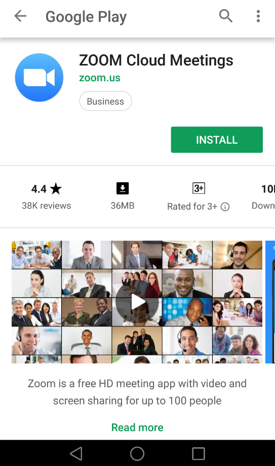 Installing Zoom on Your Device