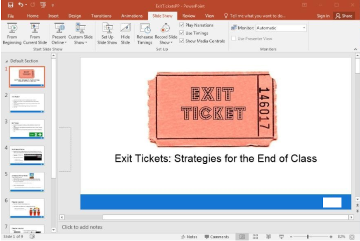 Sharing Powerpoint and Google Presentations in Zoom